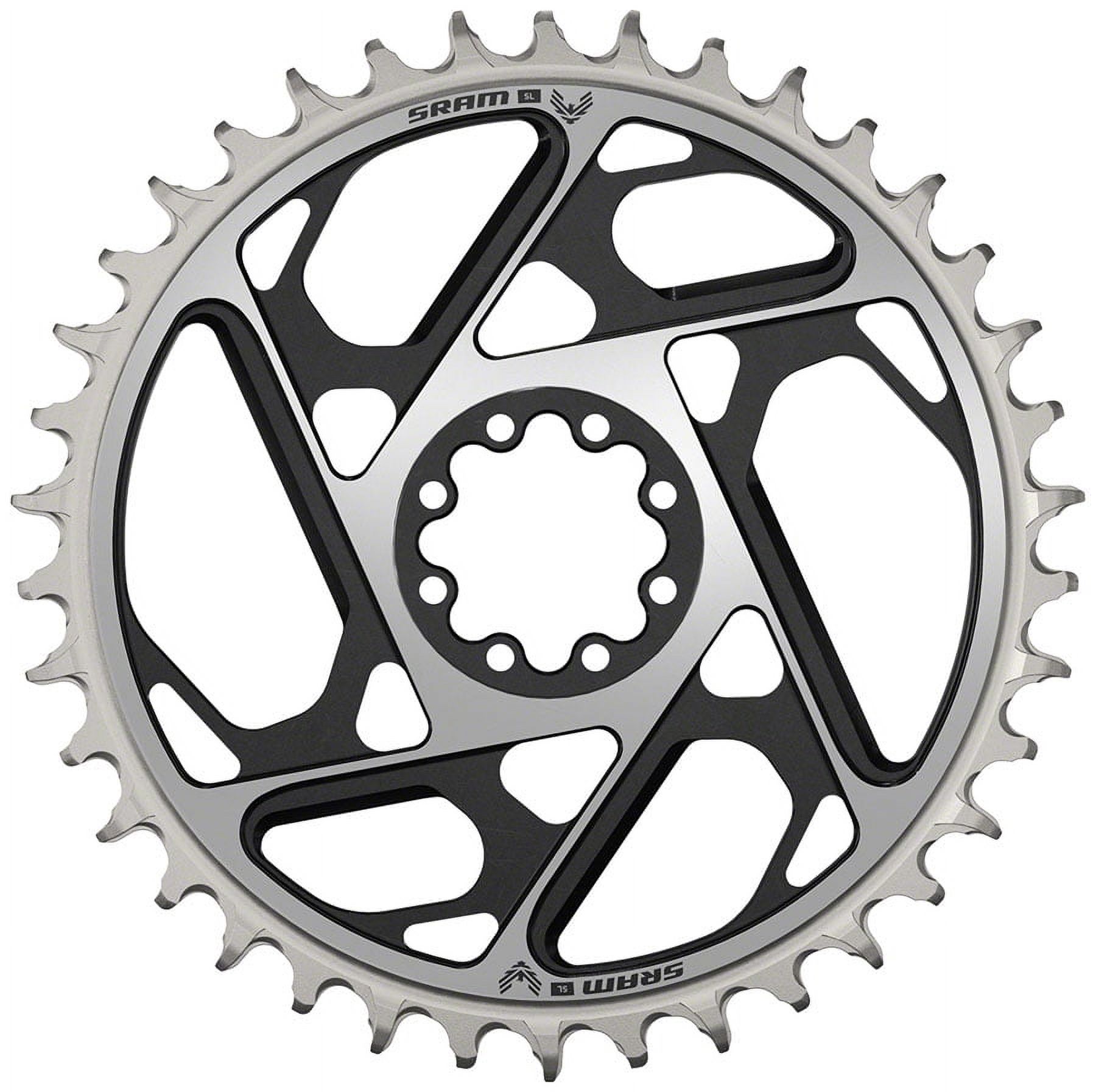 SRAM XX SL Eagle T-Type Direct Mount Chainring - 38t, 12-Speed, 8-Bolt ...