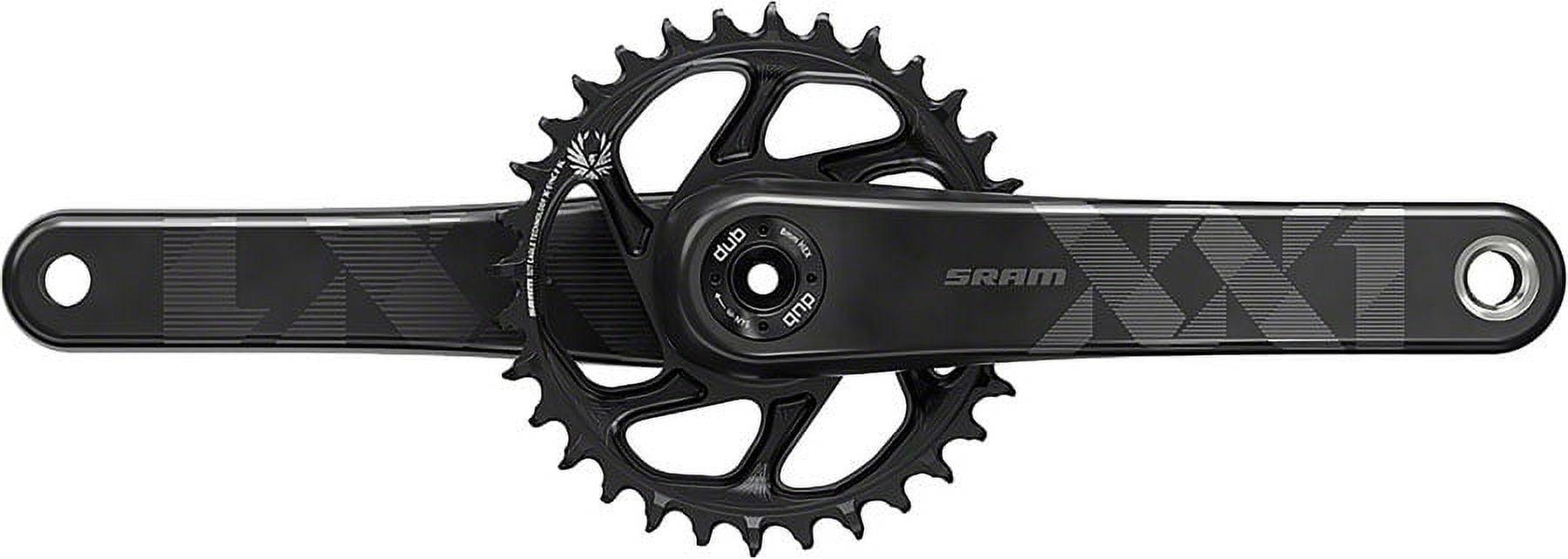 SRAM XX1 Eagle Carbon Boost Crankset 170mm 12-Speed 34t DUB Spindle - Walmart.com
