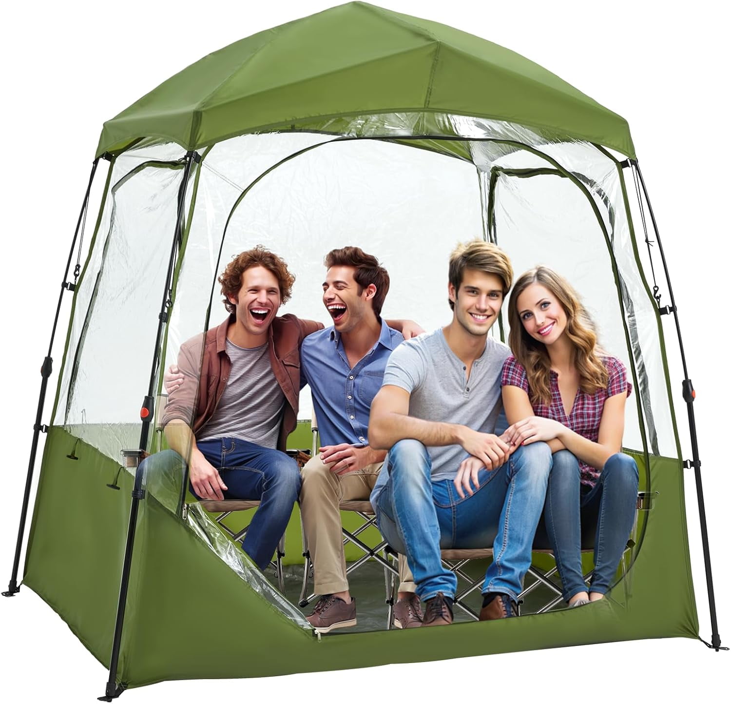 SRJUYK Tent 4 Person, Instant Weather Proof Bubble Tent with Carry Bag ...