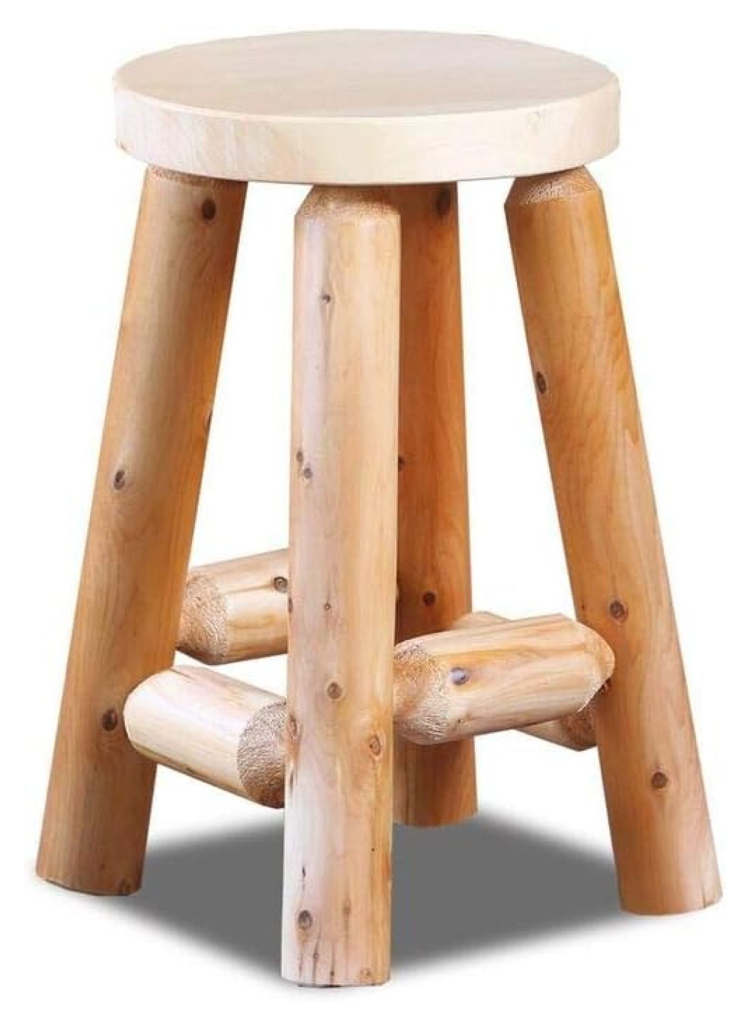 SRL Rustic Bar Stool Pine & Cedar – Indoor & Outdoor Bar Stools That ...