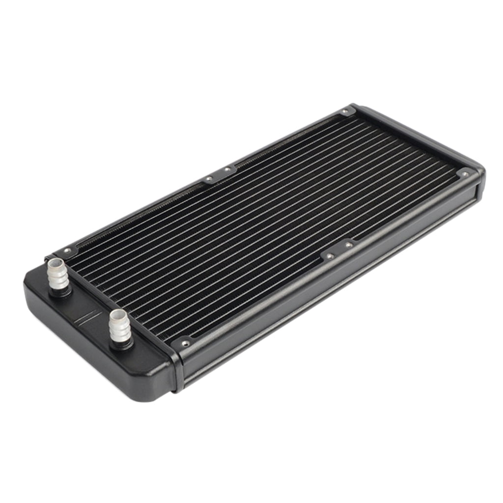 SRL240F10 18 Pipe Aluminum Heat Radiator for PC CPU Water Cool Systems ...