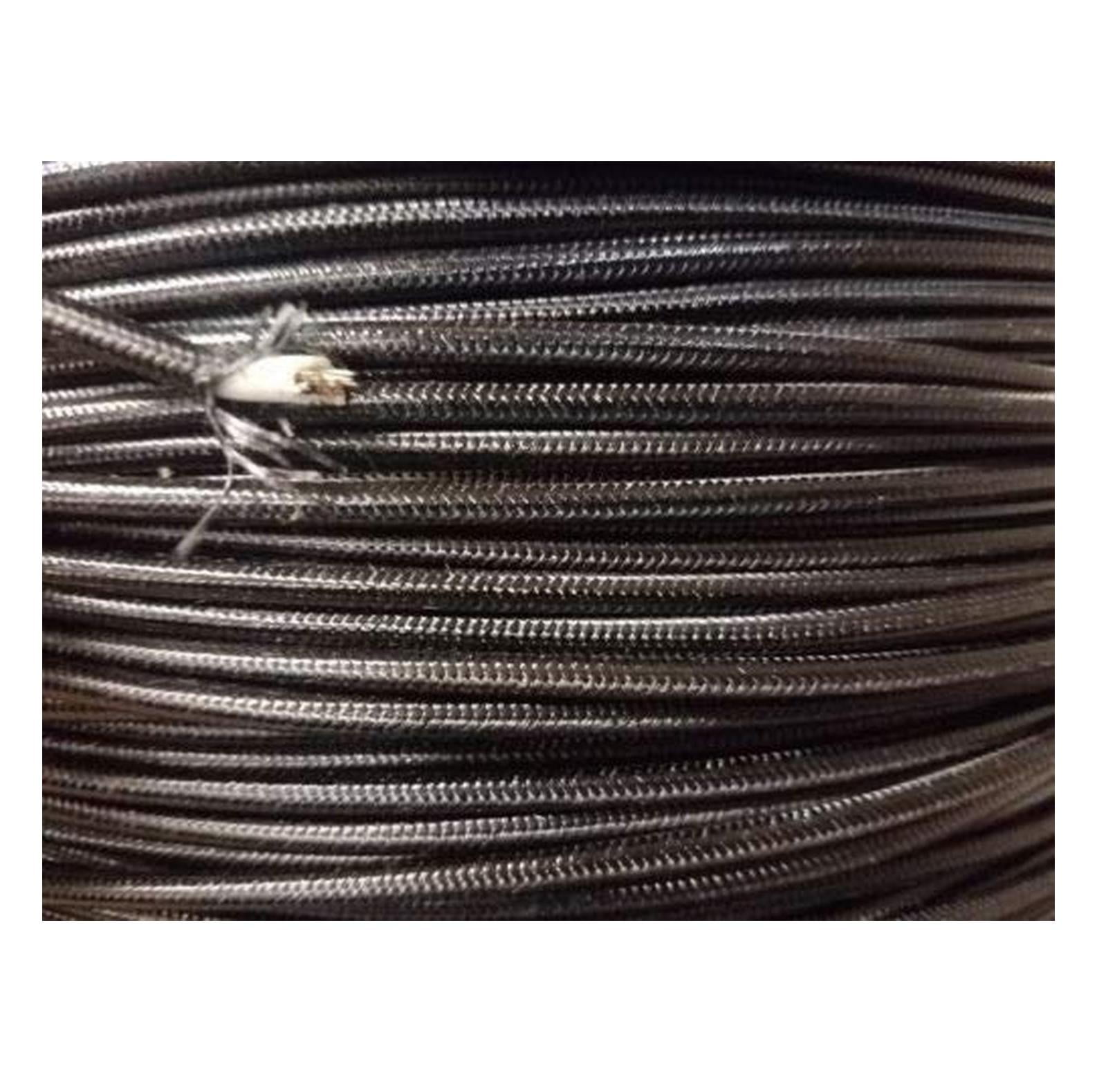 SRML Black 12 AWG 50 FT Fiber Glass Braid Appliance HI Temp Wire Motor ...