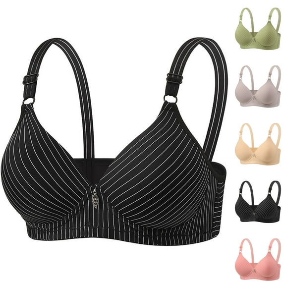 SROBPTY Plus Size Bra for Women, Womens Push Up Bra, Women's Solid ...