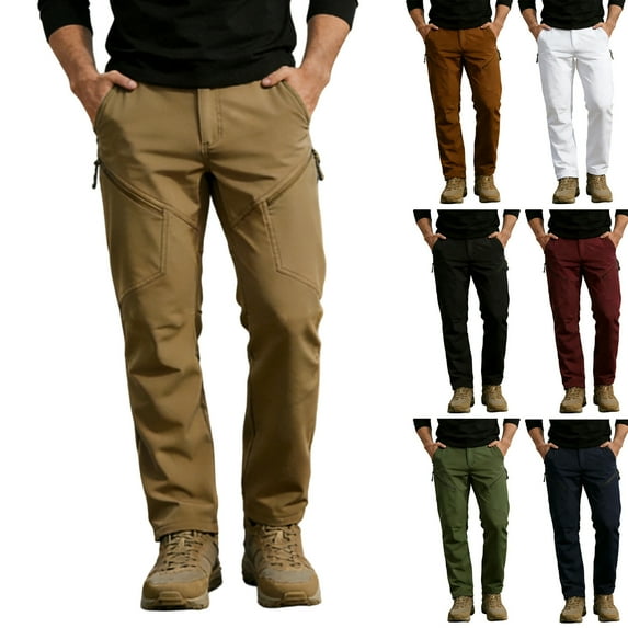SROBPTY Plus Size Mens Pants, Cargo Pants for Men, Men's Fashion Casual ...