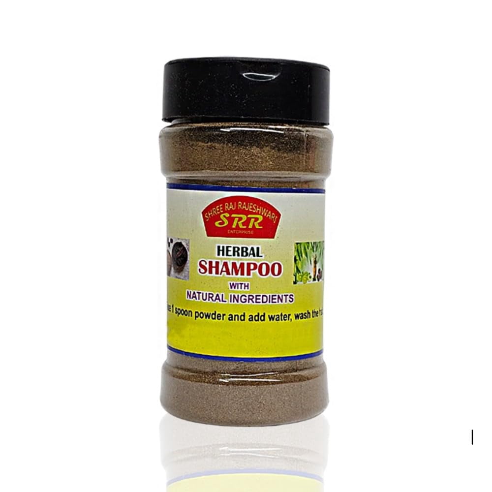 SRR SHREE RAJ RAJESHWARI ENTERPRISE Herbal Shampoo Powder bottel ...
