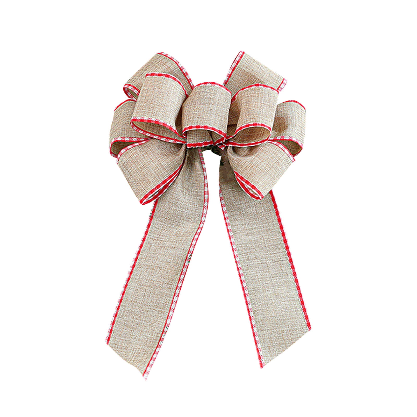 SRUILUO Christmas Ribbon Bows Thanksgiving Bows for Wreath Fall Maple ...