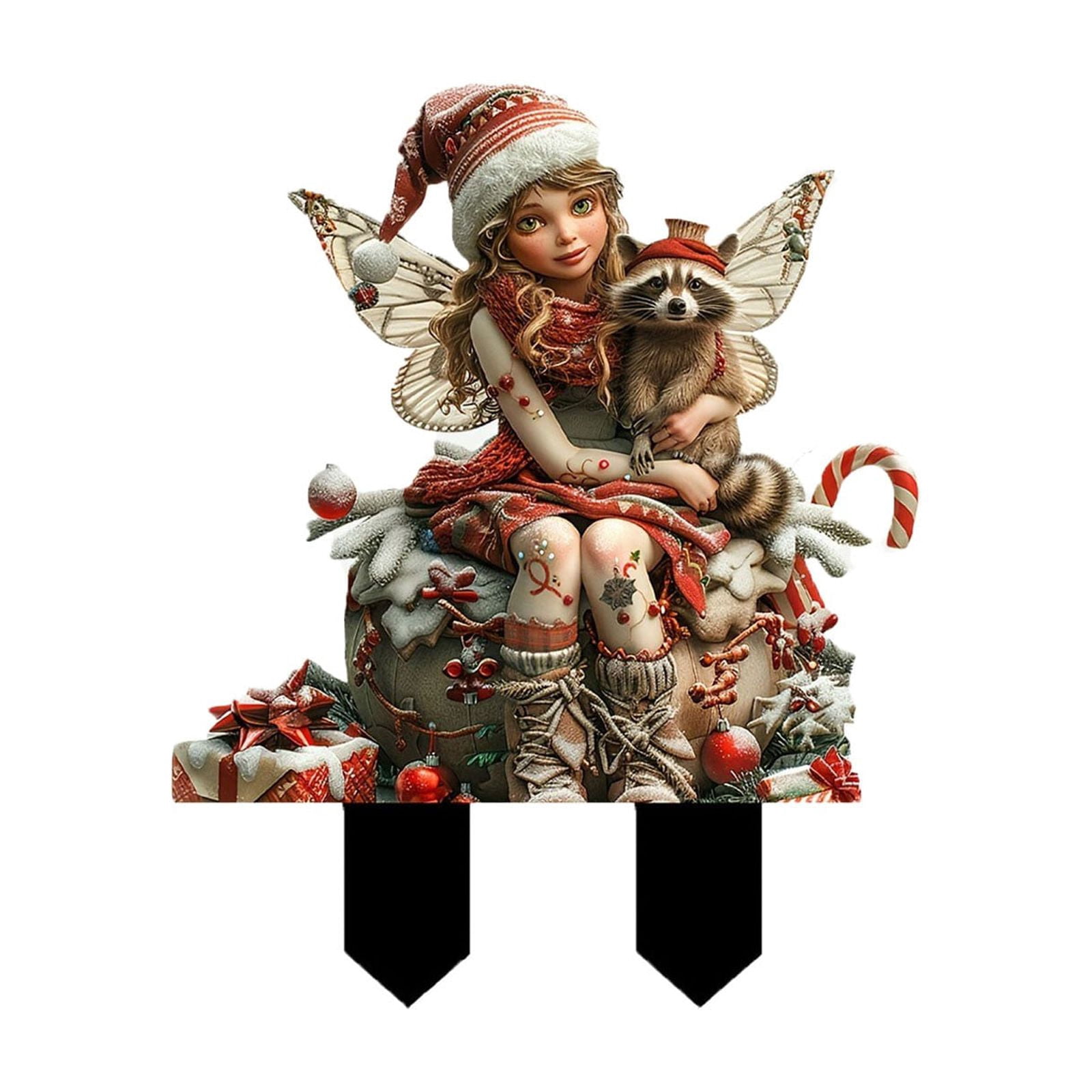 SRUILUO Outdoor Nativity Scenes Outdoor Christmas Decorations Family ...