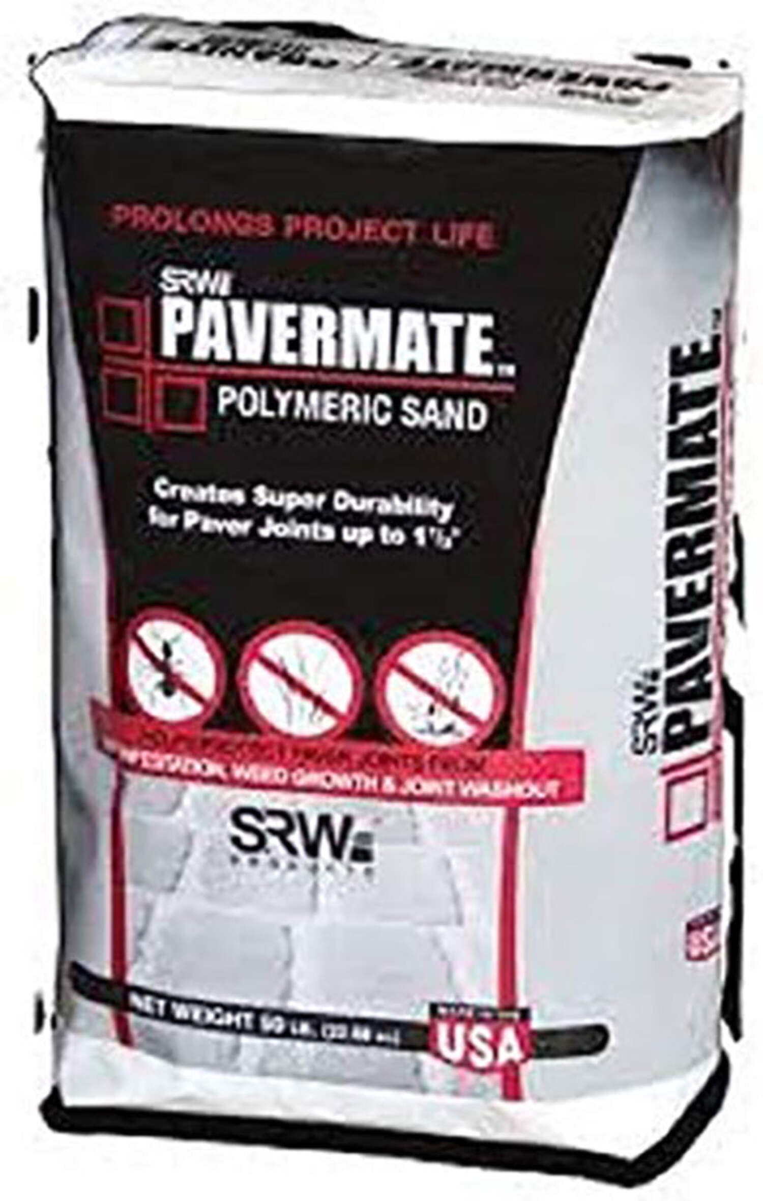 SRW Products Z3 Pavermate Polymeric Sand, 50-Pound Bag Paver Sand ...