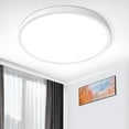 SRWEHG-12inch LED Ceiling Light, White 24W(240W Equiv) 6000K Cold White ...