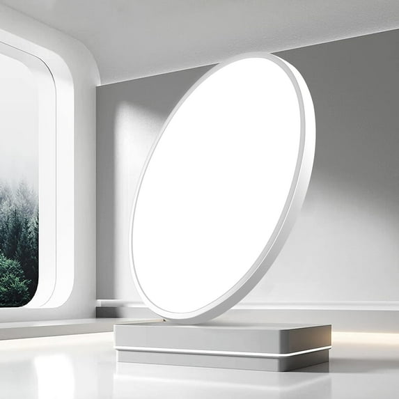 SRWEHG-15.7 Inch LED Flush Mount Ceiling Light Fixture, 6000K Cool ...