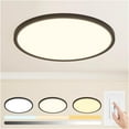 SRWEHG-20 inch Led Ceiling Light, Ultra Thin Dimmable Flush Mount ...