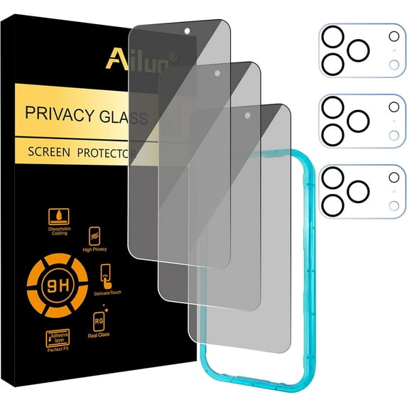 SRWEHG-3Pack for iPhone 17 Pro Privacy Screen Protector [6.3 inch ...
