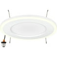 SRWEHG-5 in. & 6 in. Retrofit Recessed LED Downlight with Night Light ...