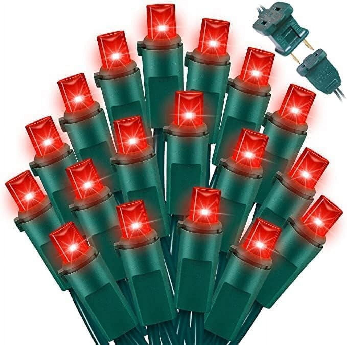 SRWEHG-60 Count Red -String Lights - LED Christmas Lights, Mini led ...