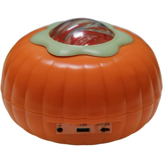 SRWEHG-A Pumpkin-Shaped Aurora Projector, Ambient Light, Warm Holiday ...