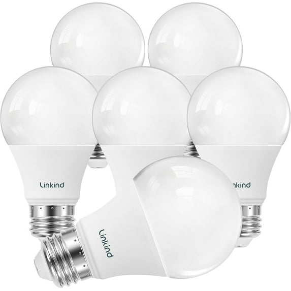 SRWEHG-A19 LED Light Bulb, 60W Equivalent Light Bulbs, 8.5W 5000K ...