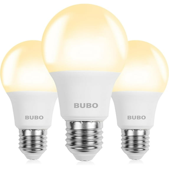 SRWEHG-A19 LED Light Bulbs, 60 Watt Equivalent LED Bulbs, Soft White ...