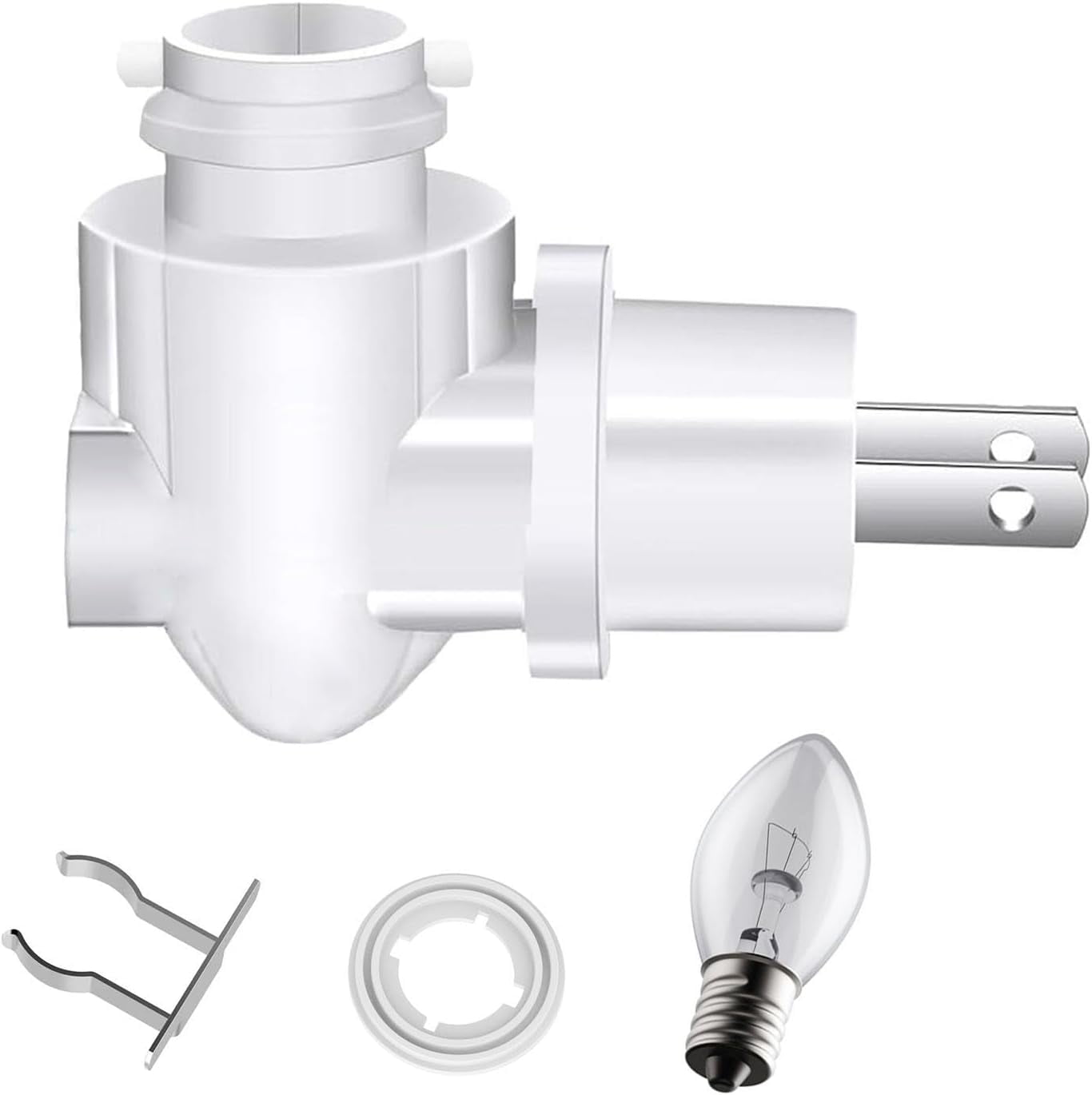 SRWEHG-Auto On Sensor Plug in Night Light Module,Wall Light Plug with ...