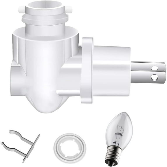 SRWEHG-Auto On Sensor Plug in Night Light Module,Wall Light Plug with ...