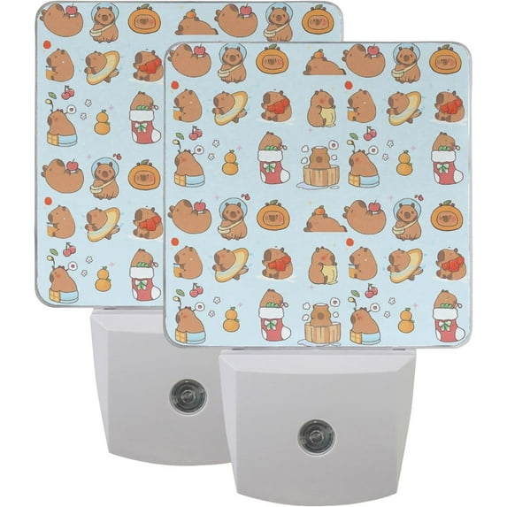 SRWEHG-Axolotl LED Sensor Night Light Set of 2 Christmas Turquoise ...