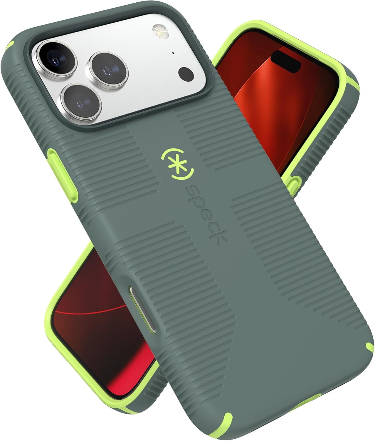 SRWEHG-CANDYSHELL Grip +MS Case for iPhone 17 Pro Max - NEO DRAB/Glow ...