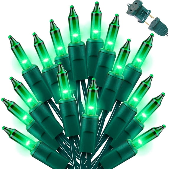 SRWEHG-Christmas String Light,100 Count Incandescent Mini String Light ...