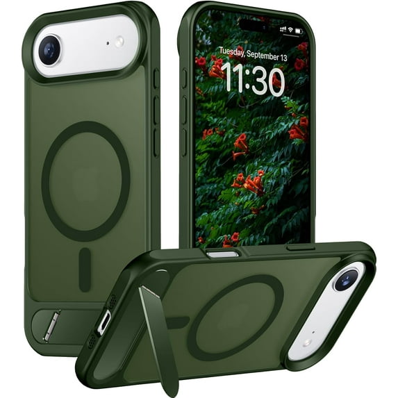 SRWEHG-Designed for iPhone Air Case, [Built-in Invisible Kickstand ...