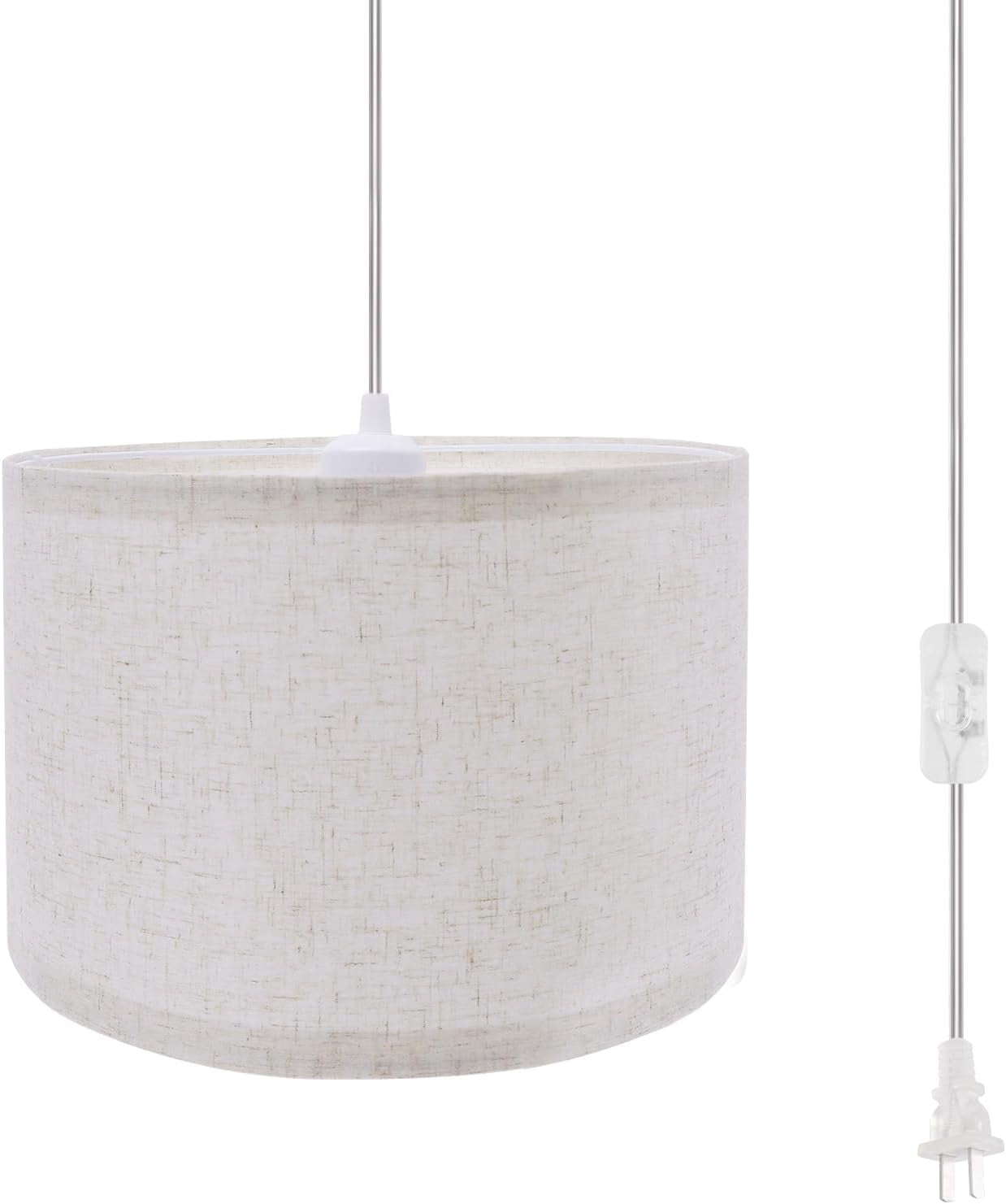 SRWEHG-Hanging Lamp Plug in Pendant Light, 15Ft Hanging Lights with ...