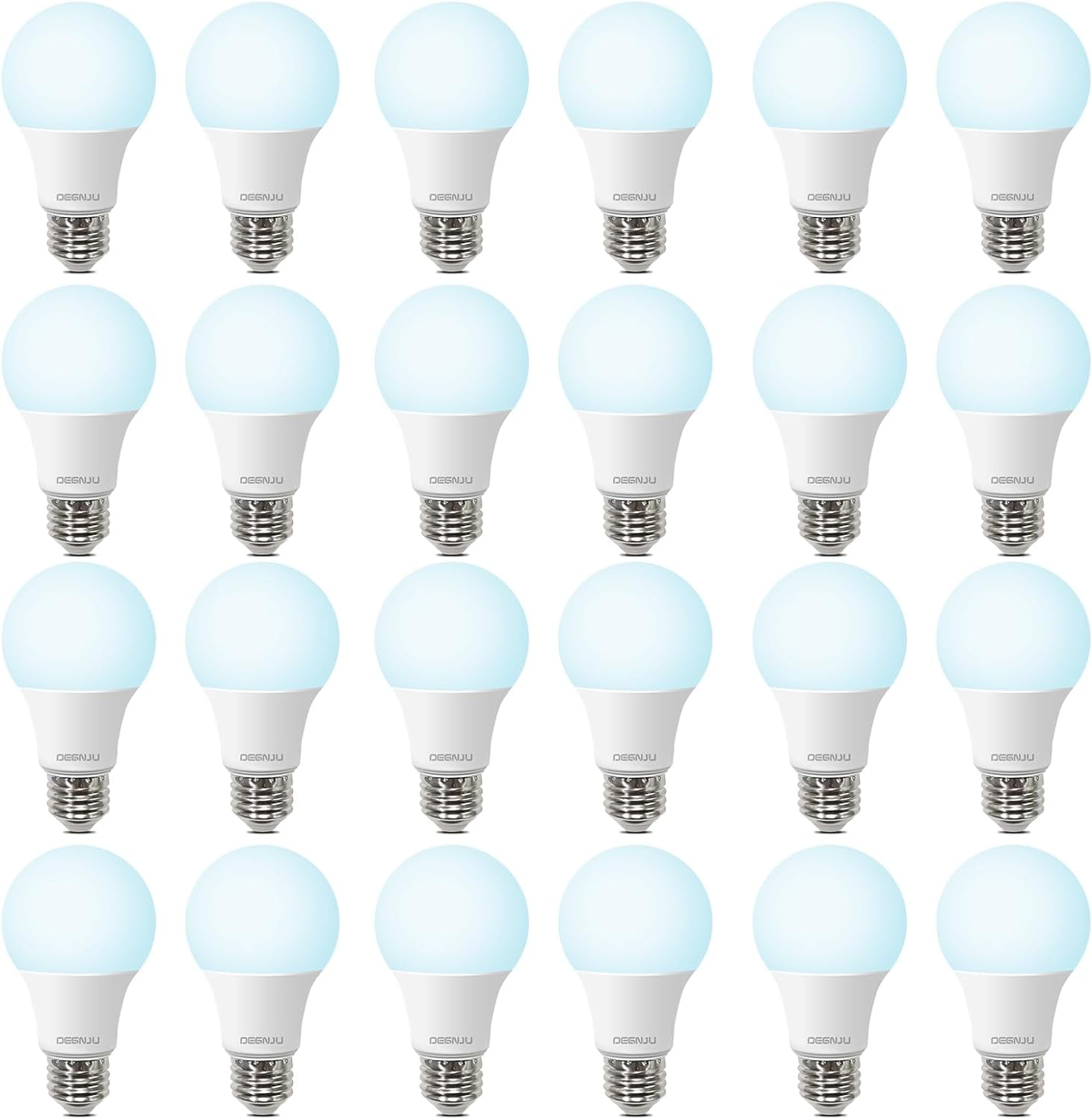 SRWEHG-LED Light Bulbs 60W Equivalent, A19 Light Bulb Daylight 5000K ...