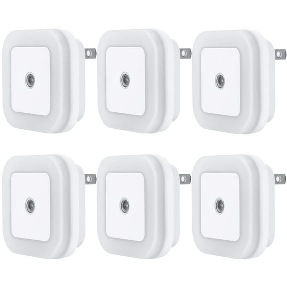 SRWEHG-LED Night Light Lamp with Smart Sensor Dusk to Dawn Sensor ...