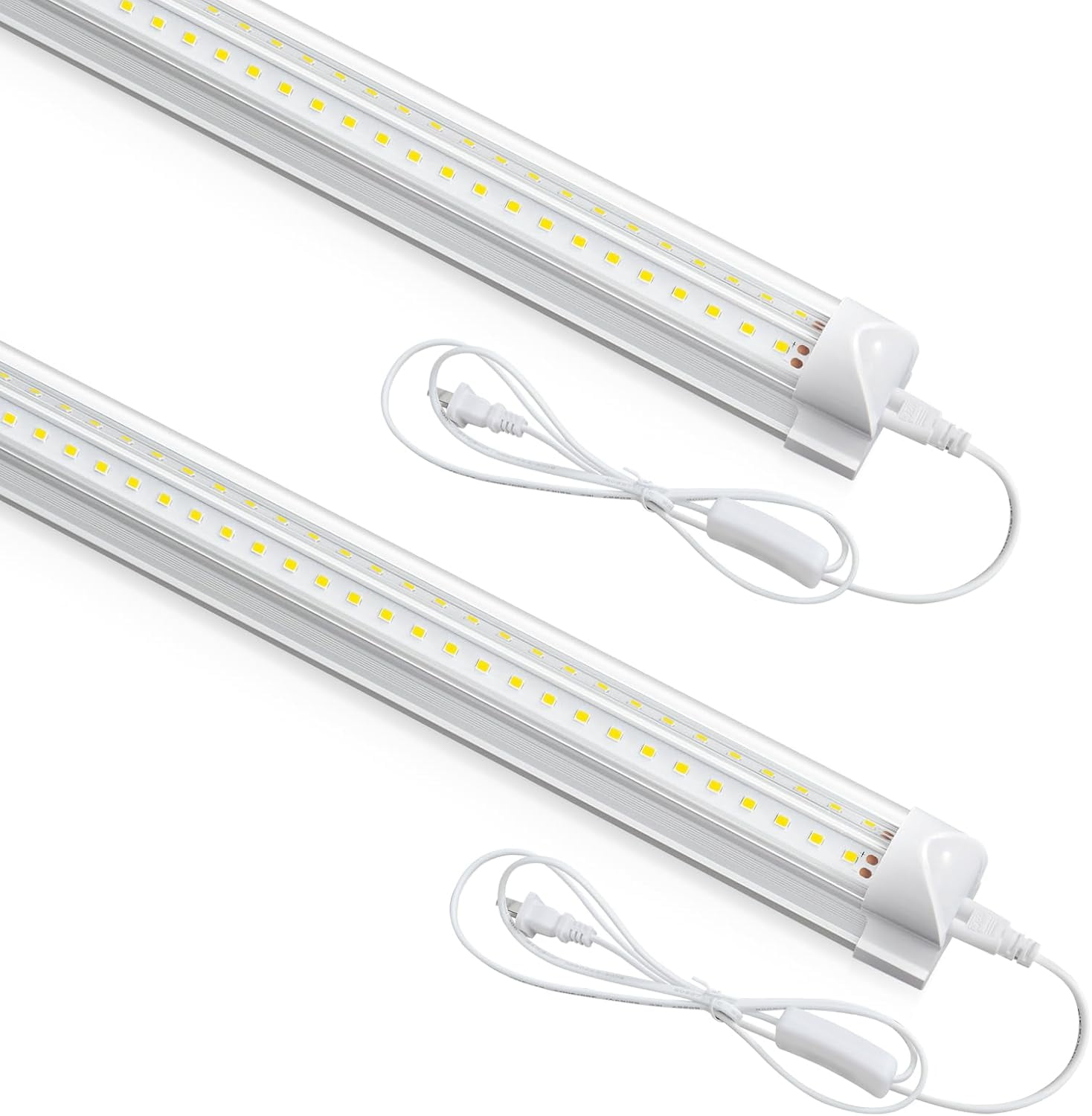 SRWEHG-LED Shop Light 2FT, 20W 3000LM 5000K, T8 LED Light Fixture ...