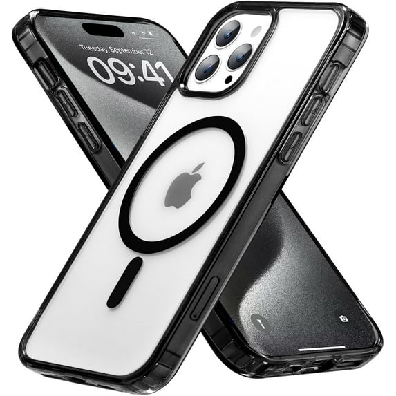 SRWEHG-Magnetic Case for iPhone 15 Pro Max, Military Grade Drop Tested ...