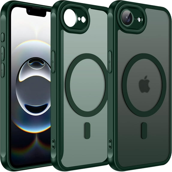 SRWEHG-Magnetic Case for iPhone 16e 6.1" 2025 [Compatible with Magsafe ...