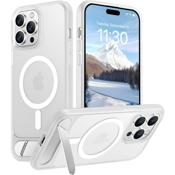 SRWEHG-Magnetic Compatible with iPhone 14 Pro Case, [Built-in Invisible ...