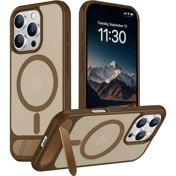 SRWEHG-Magnetic Compatible with iPhone 16 Pro Case, [Built-in Invisible ...