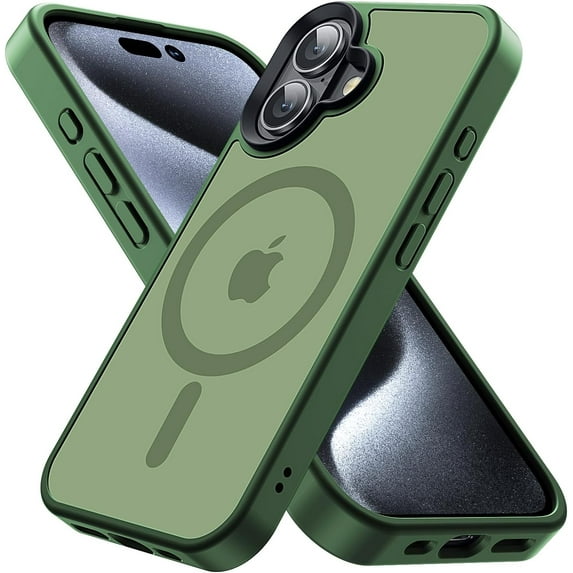 SRWEHG-Magnetic Designed for iPhone 16 Case, [Military Grade Drop ...