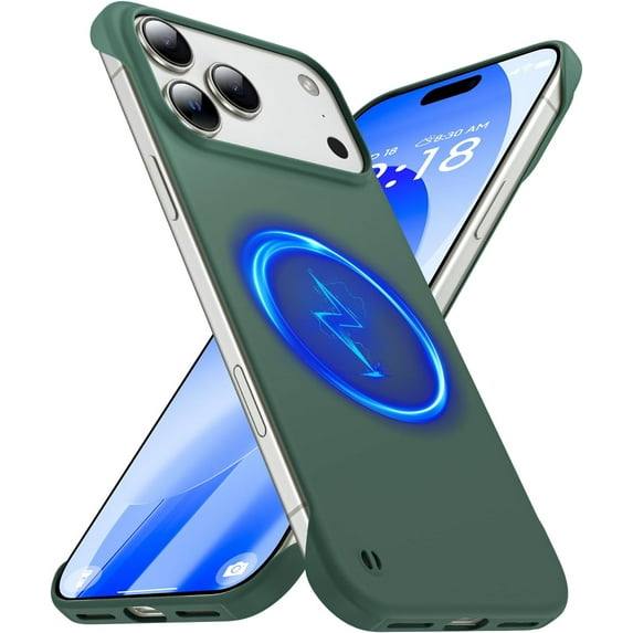 SRWEHG-Magnetic Slim Case Fit for iPhone 17 Pro Phone Case 6.3"(2025 ...