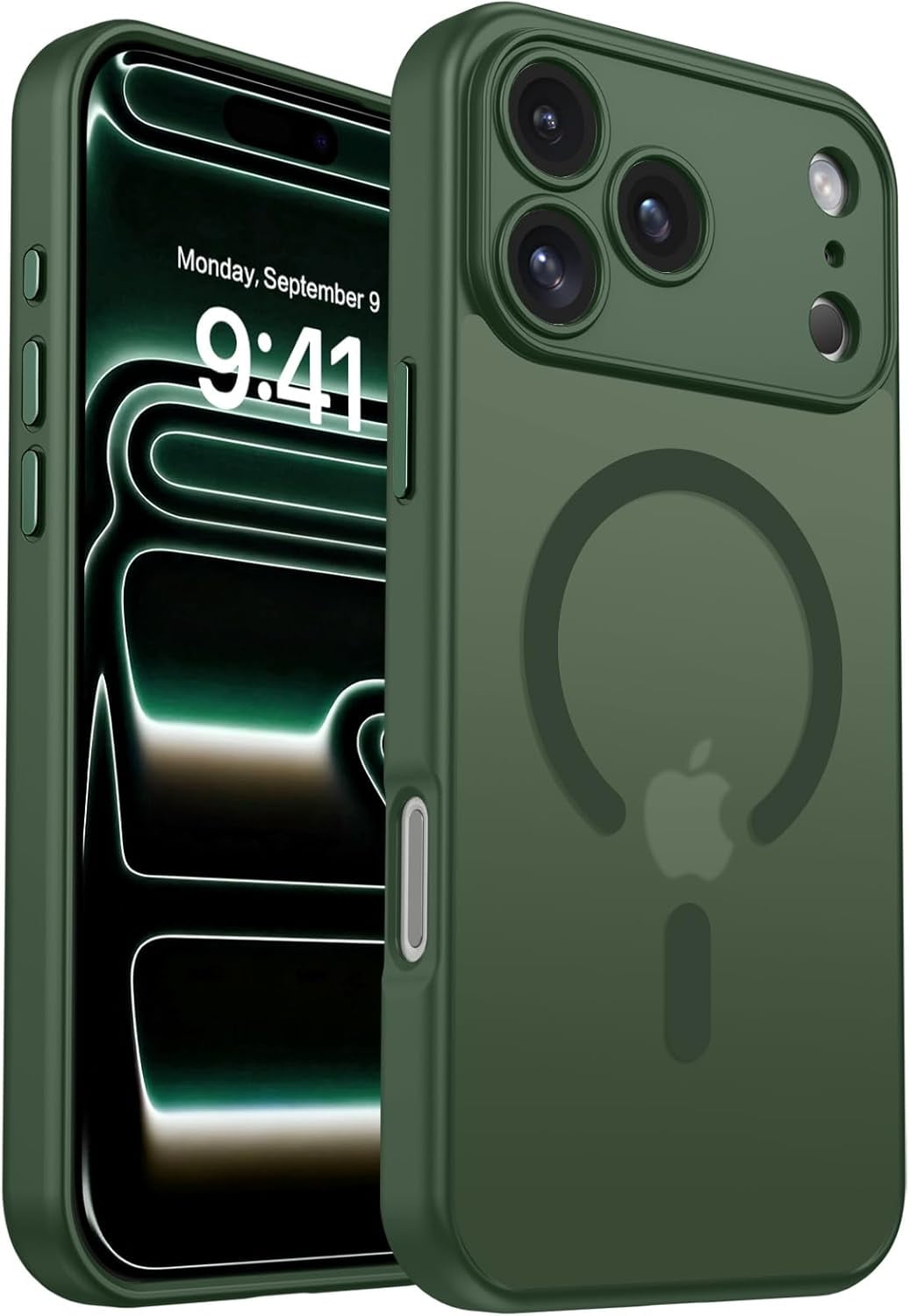 SRWEHG-Magnetic for iPhone 17 Pro Max Case 2025,[Upgraded Full Camera ...