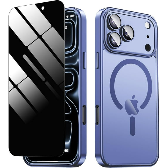 SRWEHG-Magnetic for iPhone 17 Pro Max Case with Privacy Screen ...