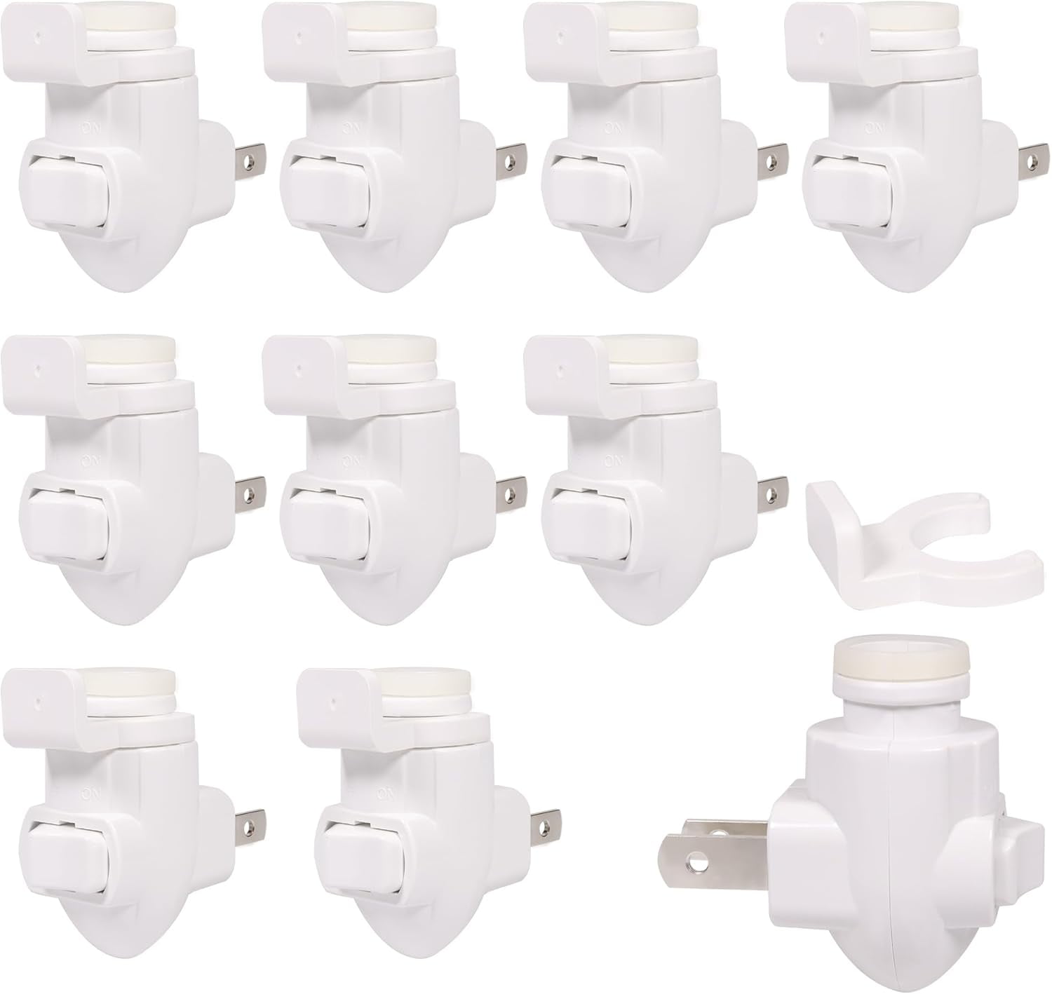 SRWEHG-Plug in Night Light Module Socket with ON/Off Switch with Shade ...