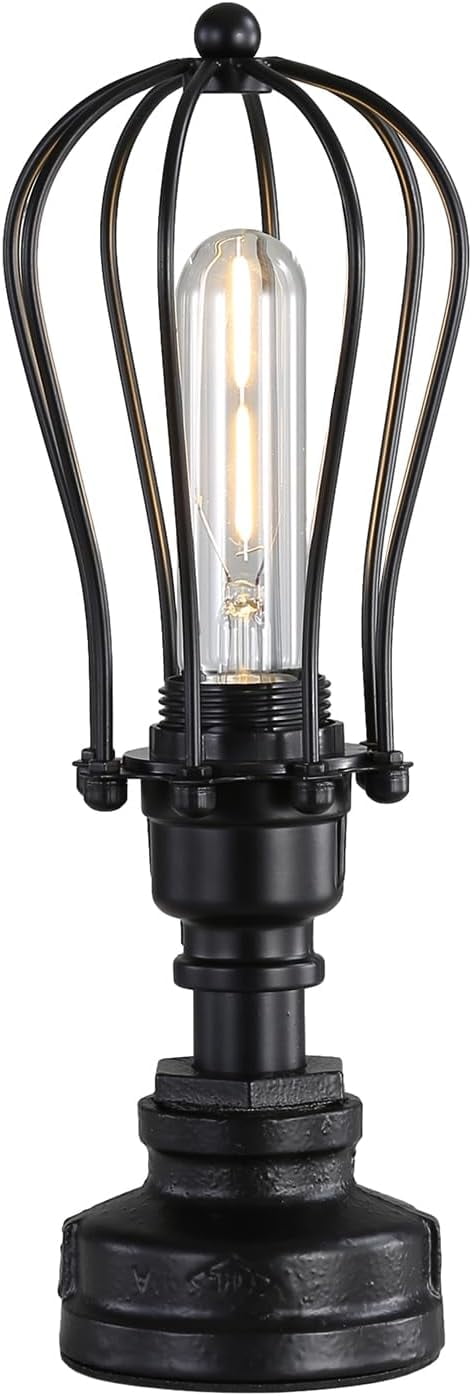 SRWEHG-Retro Industrial Steampunk Water Pipe Table Lamp Base, E26 ...