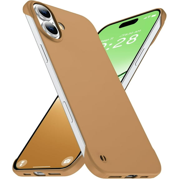 SRWEHG-Slim Borderless for iPhone 17 Phone Case 6.3"(2025) Ultra-Thin ...