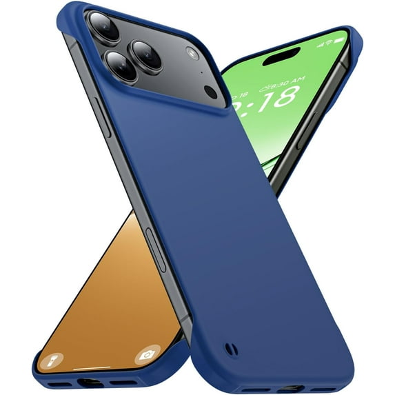 SRWEHG-Slim Borderless for iPhone 17 Pro Phone Case 6.3"(2025) Ultra ...