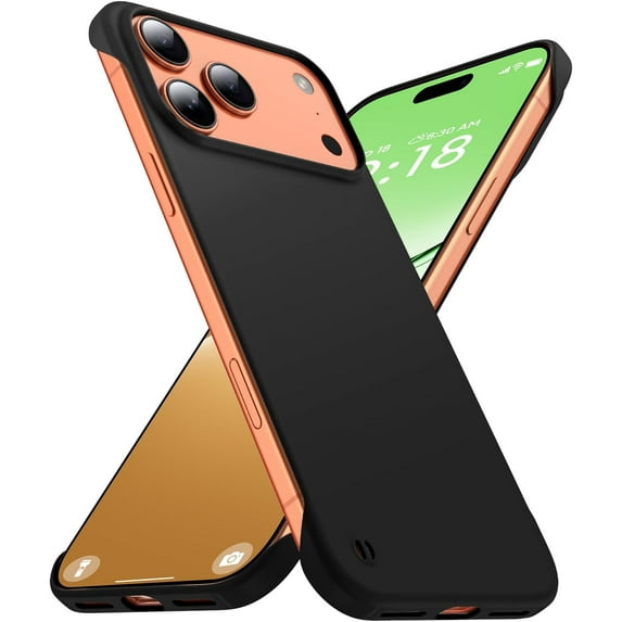 SRWEHG-Slim Borderless for iPhone 17 Pro Phone Case 6.3"(2025) Ultra ...