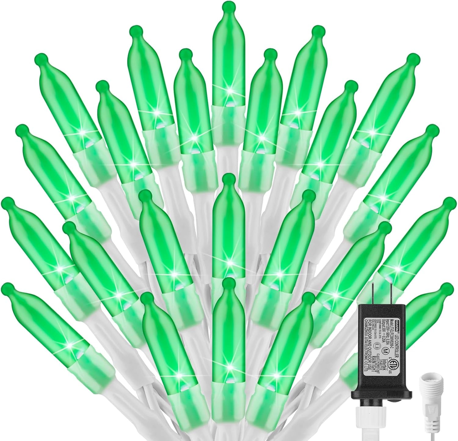 SRWEHG-St. Patrick Mini Christmas Lights, 39 Feet 100 LED Fairy String ...