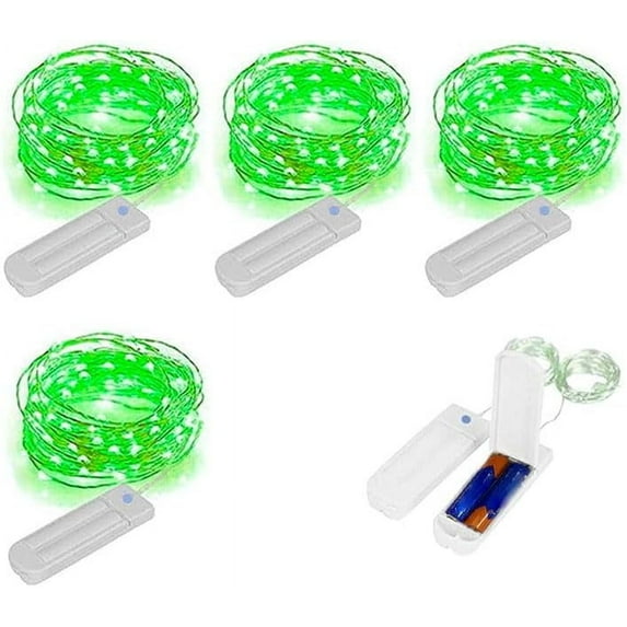 SRWEHG-St.Patrick's Day Fairy String Lights, 8.2Ft 50 LED Fairy Green ...