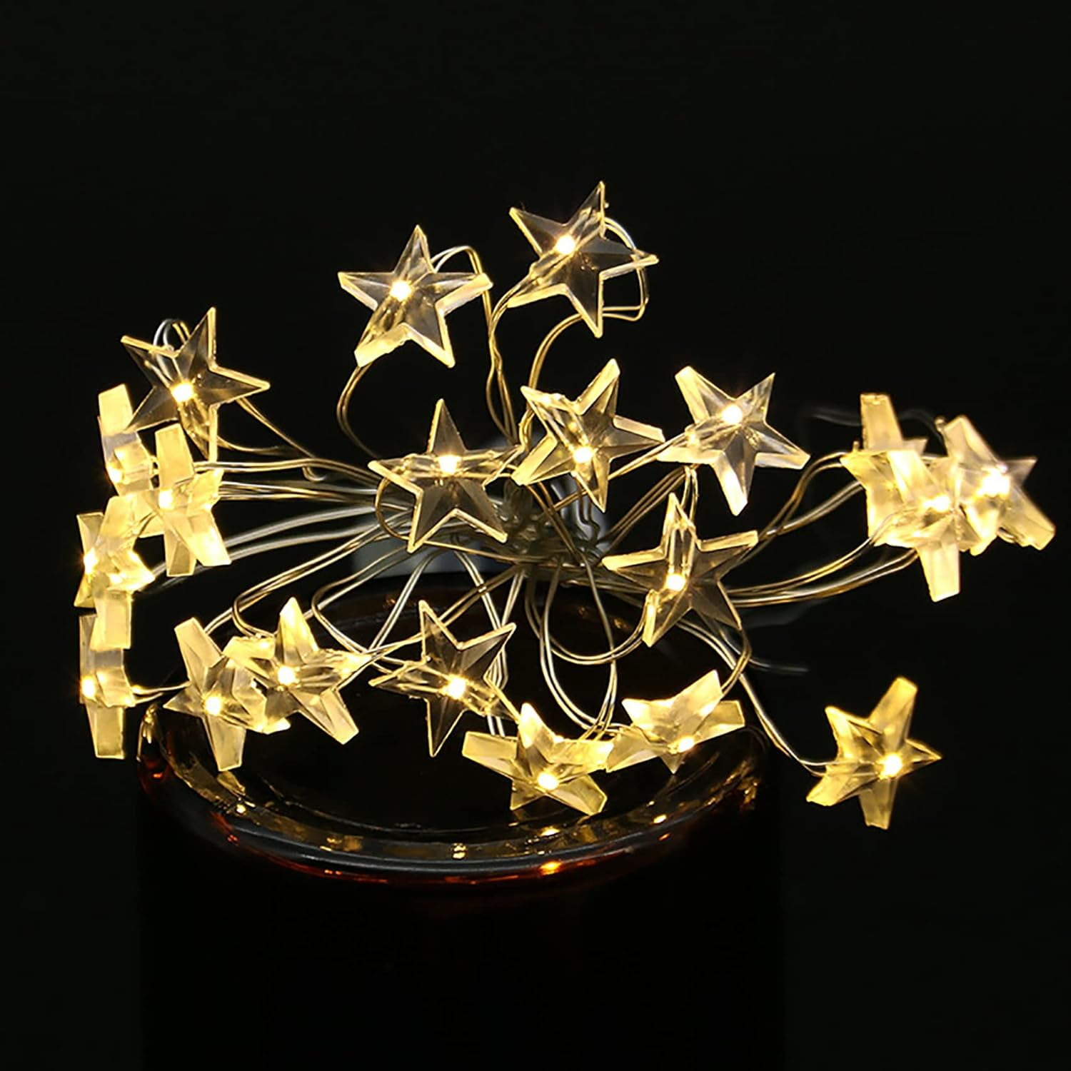 SRWEHG-Tiny Star Fairy Lights 30LEDs Waterproof Twinkle Led Copper Wire ...