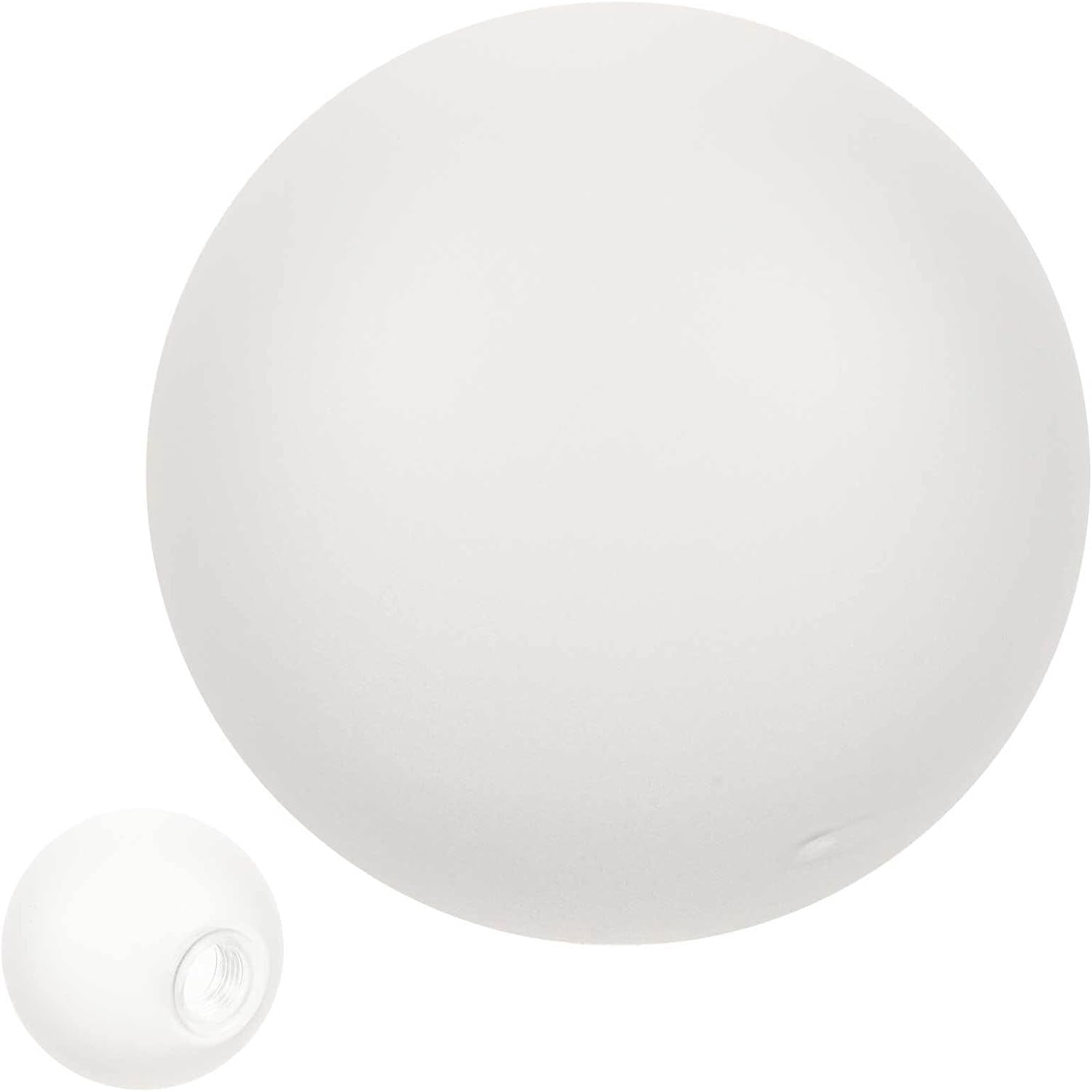 SRWEHG-White Globe Glass Lamp Shade, 10cm Frosted Globe Shade G9 ...