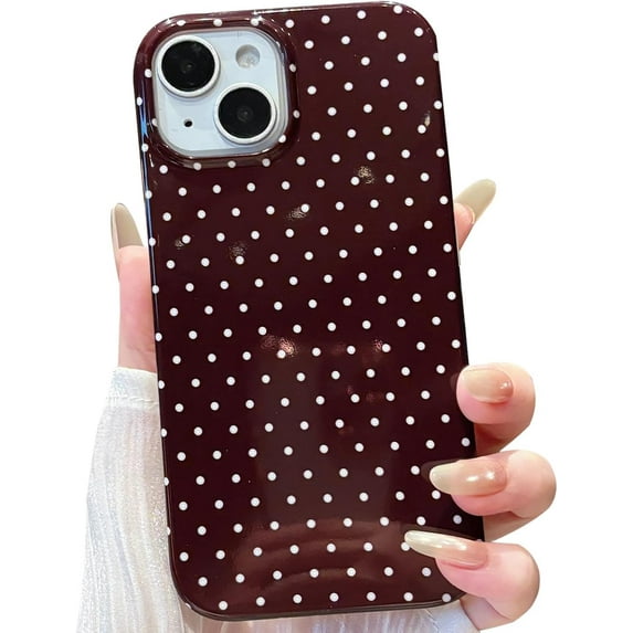 SRWEHG-for iPhone 15 Plus Case Polka Dot Phone Cases Aesthetic Design ...