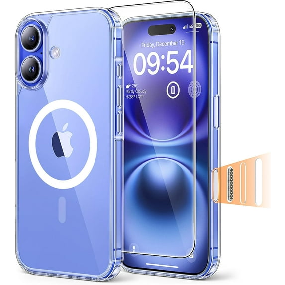 SRWEHG-for iPhone 16 Plus Case, Camera Control Compatible with MagSafe ...
